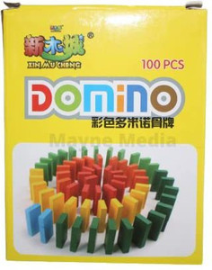 Mayne Super Domino Blocks, Building Block Tile Game Educational Toy For ...