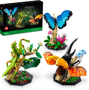 LEGO Ideas The Insect Collection 21342 Building Set for Adults (1,111 ...