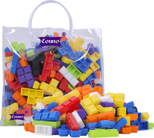 Couno big block 100 pcs Plastic Building Construction Delta Blocks for ...