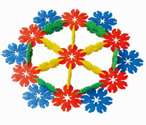 MANTICORE TT-23 Interlocking Flakes Disc Shaped Learning Blocks Toy Set ...