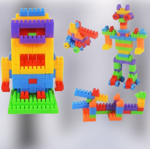 Kidsbuddy Educational DIY Building Blocks Made From Non Toxic Plastic ...