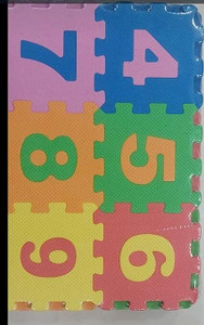 Fusion Mart Rubber Blocks With Numbers for Kids - Rubber Blocks With ...