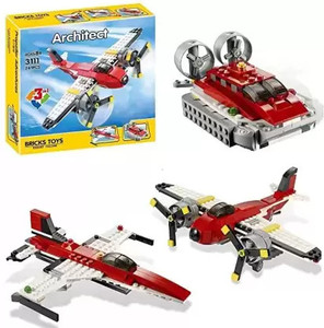 Tarak 2 IN 1 Propeller Flight Adventures Building Blocks, (241pc) - 2 ...