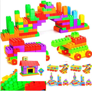 Tozzby DIY Plastic Building Blocks for Kids 60+ pcs - DIY Plastic ...