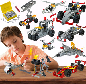 Miniature Mart Mechanical Educational Engineering Building Block Set ...