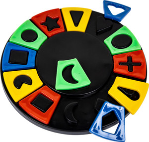 S sukan tex Circle Shape Sorter Jigsaw Puzzle Toy Shape & Color ...
