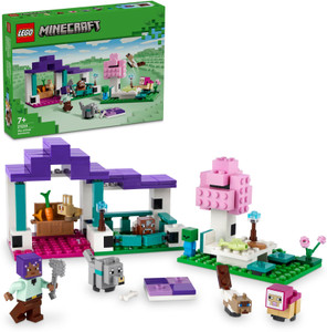 LEGO Minecraft The Animal Sanctuary Set 21253 (206 Pieces) - Minecraft ...