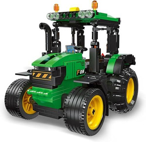 Bestie Toys Farm Tractor Building Set for Kids,Pull Back Tractor Model ...