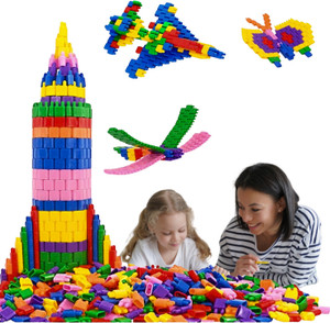 Toys R Us Universe of Imagination 200+ pcs Bullet Blocks Delicate ...