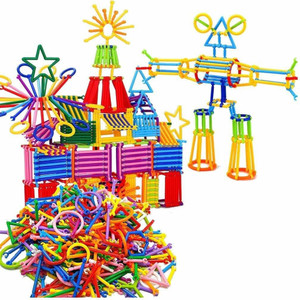 JAMFRO ShapeCraft Smart Sticks - 100 Pieces of DIY Building Blocks for ...