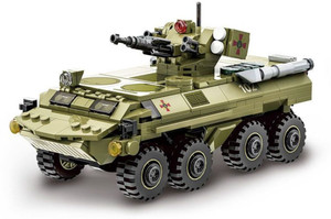 Vaniha Tank Building Block BTR-4 BUCEPHALUS Bricks Set Armored Car ...
