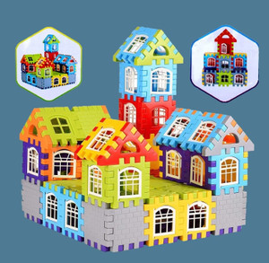 SHALAFI House Building Blocks Educational Construction Toy Puzzle ...