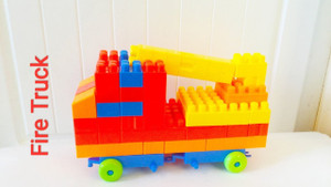 SATSUN ENTERPRISE Building Blocks with Wheel/Smart Activity Train ...