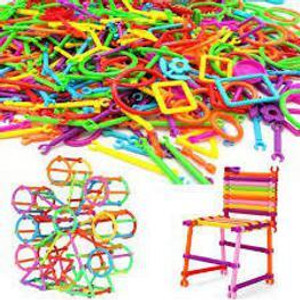 Pulsbery Sticks Building Blocks Bar, Different 3D Shapes for ...