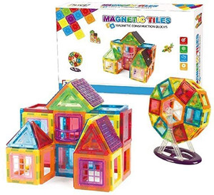 Smartcraft 70 Pieces Large Magnetic Tiles & 3D Building Blocks 3 4 5 6 ...