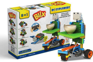 blix 8-In-1 DIY RC EXPLORERS – Build Your Own Remote Controlled Toys ...