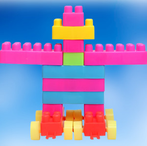 Kidsbuddy Educational DIY Building Blocks Made From Non Toxic Plastic ...