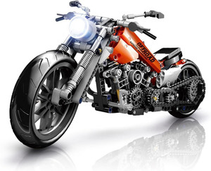 Bestie Toys Blocks Build A Motorcycle Building Blocks Set Featuring ...
