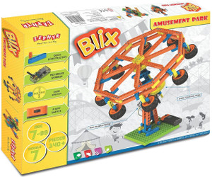 Kidziit Blix Robotix - Amusement Park, Science Kit, Educational DIY ...
