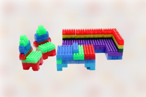 Kidsbuddy Educational DIY Building Blocks Made From Non Toxic Plastic ...