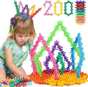 PLAYFULL PEAKS Star Links Interlocking Blocks Educational, Construction ...
