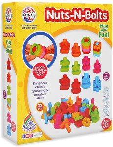 variety palace Nuts and Bolts Interlocking Blocks Game - Nuts and Bolts ...