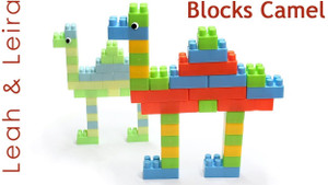 SATSUN ENTERPRISE Building Blocks with Wheel/Smart Activity Train ...