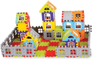 toyden Happy Home House Building Blocks with Attractive Window and ...