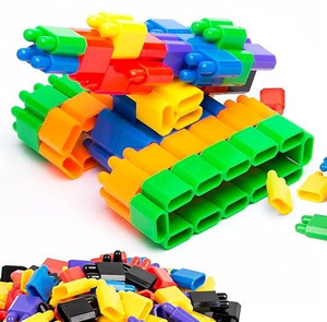 AKFLICKS Building Brick Blocks Game for Kids Educational - Building ...