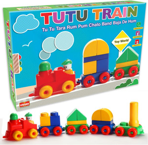 YUIOP - Tu Tu Train Sr - Building Blocks - Easy To Make - Safe - No ...