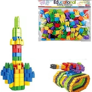 Littlin Colorful Bullet Building Blocks Construction Toy Set for Kids ...