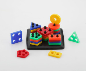 TheRichJD Fun Activity and Learning Square Geometrics ,Shape Matching ...