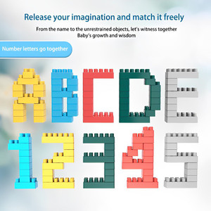 Kidsbuddy Creative & Smart Educational Building Blocks set with 150 ...