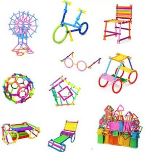 Navya's Playroom Smart Stick Block Game Set Building Blocks Creative ...