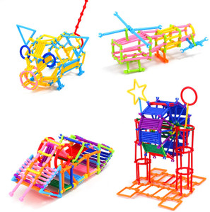 Deeshora 3D Model Buliding Block Toys for Kindergarten Children Smart ...