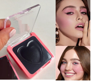 AFARAXIA Crystal Temperature Change Blush, Multi Balm, Gel Blush black ...