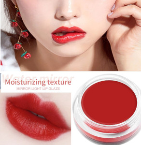 MYEONG Matte Red Lip Tint & Cheek Tint Multi pot Makeup Velvet Silky ...