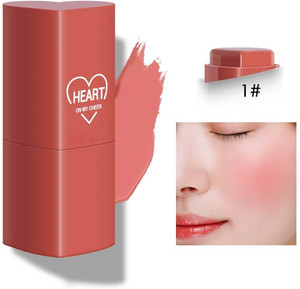 MYEONG Coral Pink Blush Face Stick Multi-Use Lip and Cheek Tint - Price ...