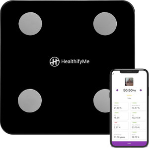 Healthifyme Track 11 Plus Key Body Metrics BMI Weighing Scale Price in ...