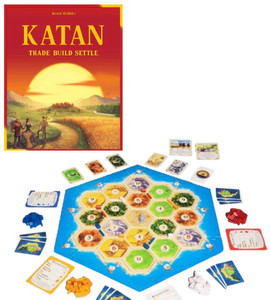 Kids Mandi Katan Board Game | Engage in Trading & Building Strategies ...