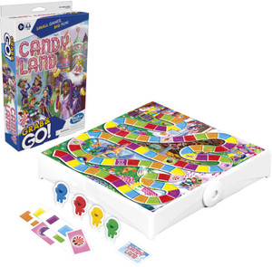 HASBRO GAMING Candy Land Grab and Go Game for Kids Ages 3 and Up ...