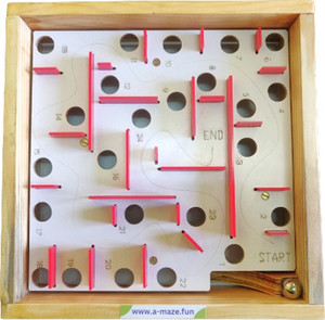 eCNCshop Labyrinth Table Maze Game A-Maze from GREA for Kids and Adults ...