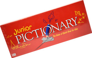 Craveon Junior Pictionary Board Game of Quick Draw Sketches Educational ...