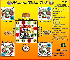 UltPult Tambola Festival Theme Tickets (Navratri thali) Party & Fun ...