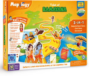 Imagimake Mapology Tales of Ramayana Educational Board Games - Mapology ...