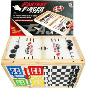 VEDIVA 3 in 1 Fastest Finger First Game Board With Free Multicolor ...