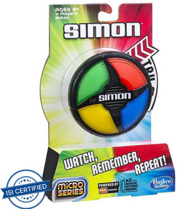 HASBRO GAMING Simon Micro Series Game, Ages 8 and Up Party & Fun Board ...