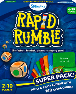 Skillmatics Board Game - Rapid Rumble Super Pack, Family & Party ...