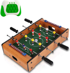 JOYFULJOURNEY Mini Football Table – Soccer Board Game Set + [Free Popit ...