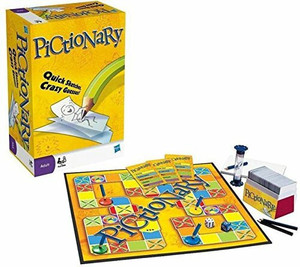 charcoale Pictionary Original Quick Sketches, Crazy Guesses! Board Game ...